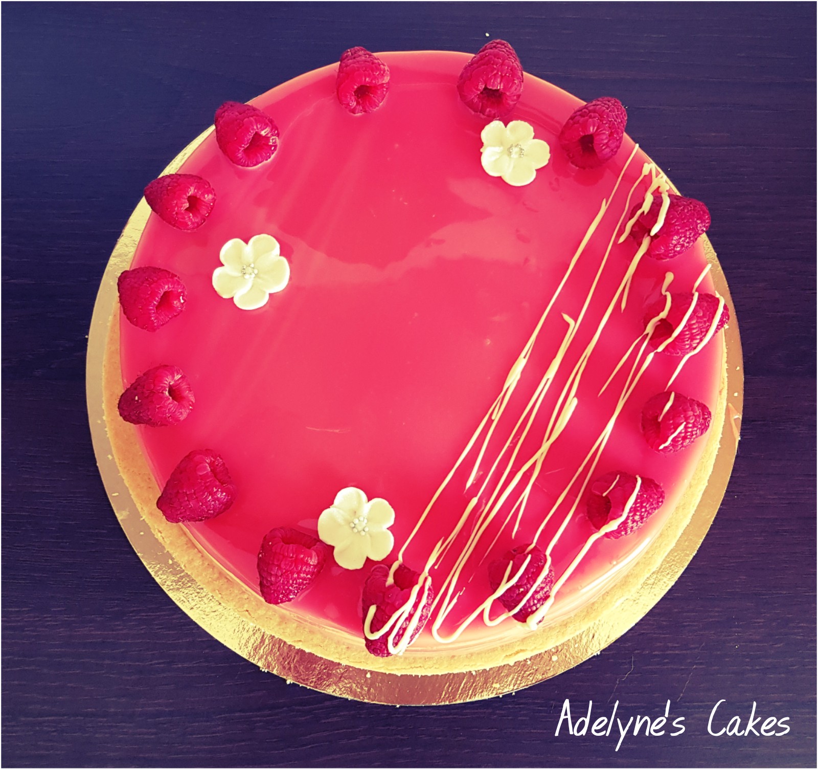 Entremets Fruits Rouges - Adelyne's Cakes